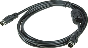 Gelijkstroomkabel 24V 2,00 m voor kassabonprinters | POSdata.nl