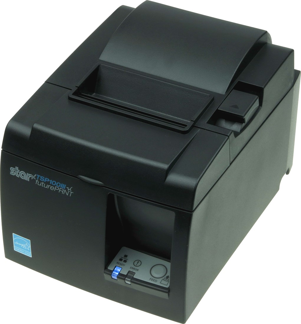Star TSP143 III kassabonprinter donkergrijs (USB) | POSdata.nl