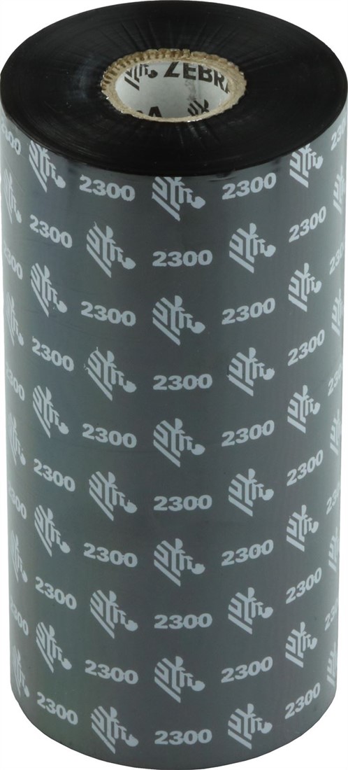 Zebra 2300 Wax lint 170 mm x 450 meter | POSdata.nl