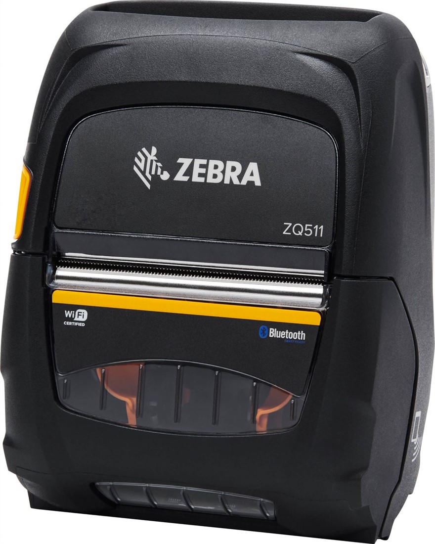 Zebra ZQ511 printer 203dpi, 3400 mAh (USB-BT-WLAN) | POSdata.nl